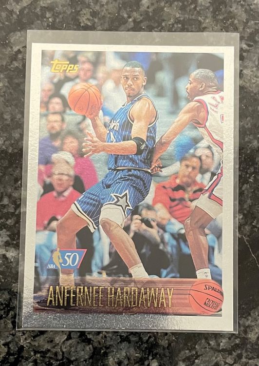 NBA Anfernee Hardaway Topps NBA 50th Anniversary Card (Neu (gemäss ...