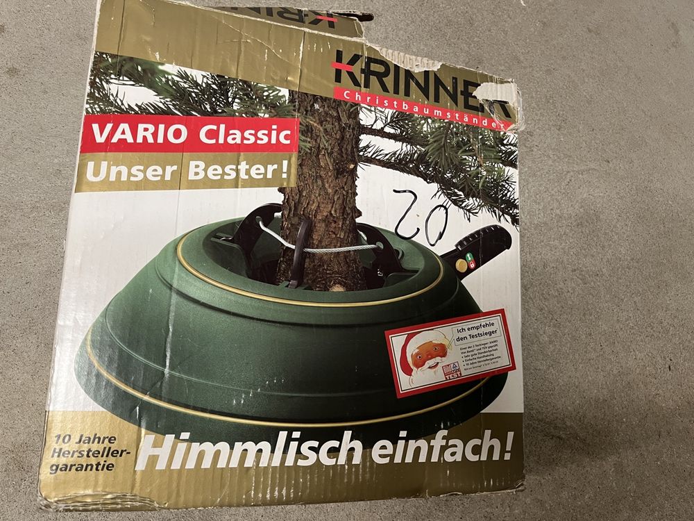 Christbaumständer Krinner Vario Classic grün (Gebraucht) in Uster für ...