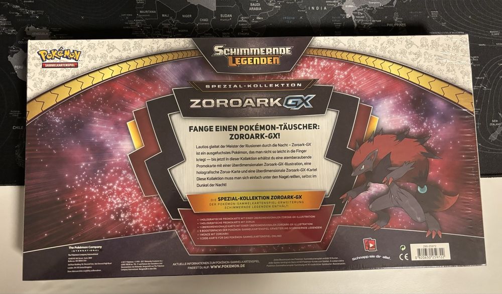 POKEMON SCHIMMERNDE LEGENDEN ZOROARK GX SPEZIAL BOX - DE (Neu und ...