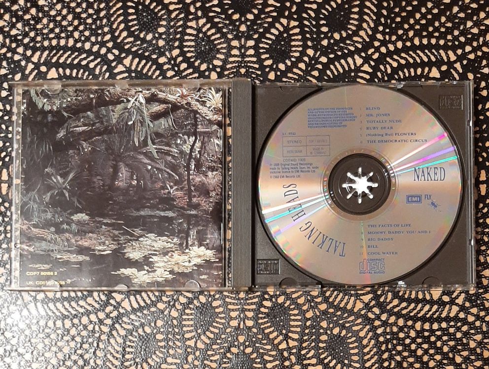 Talking Heads - Naked, USA Pop Rock CD Album 1988 (Gebraucht) in ...