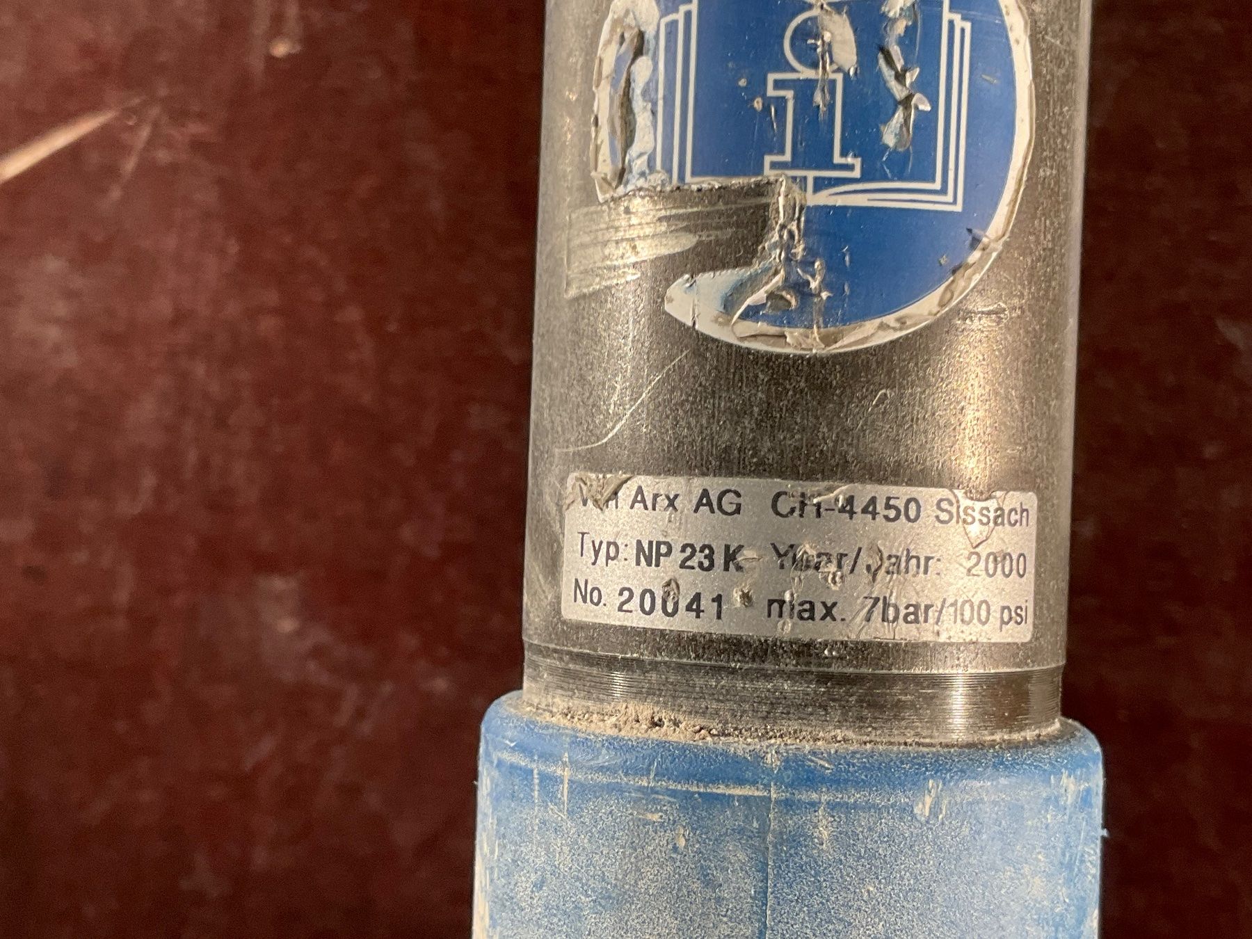 029 Von Arx Druckluft Nadelentroster NP 23Kaus Liquidation (Gebraucht ...