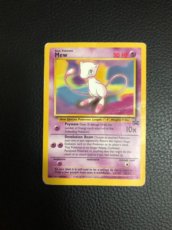 Pokemon Mew Promo Black Star 8 Ab 1 | Kaufen auf Ricardo
