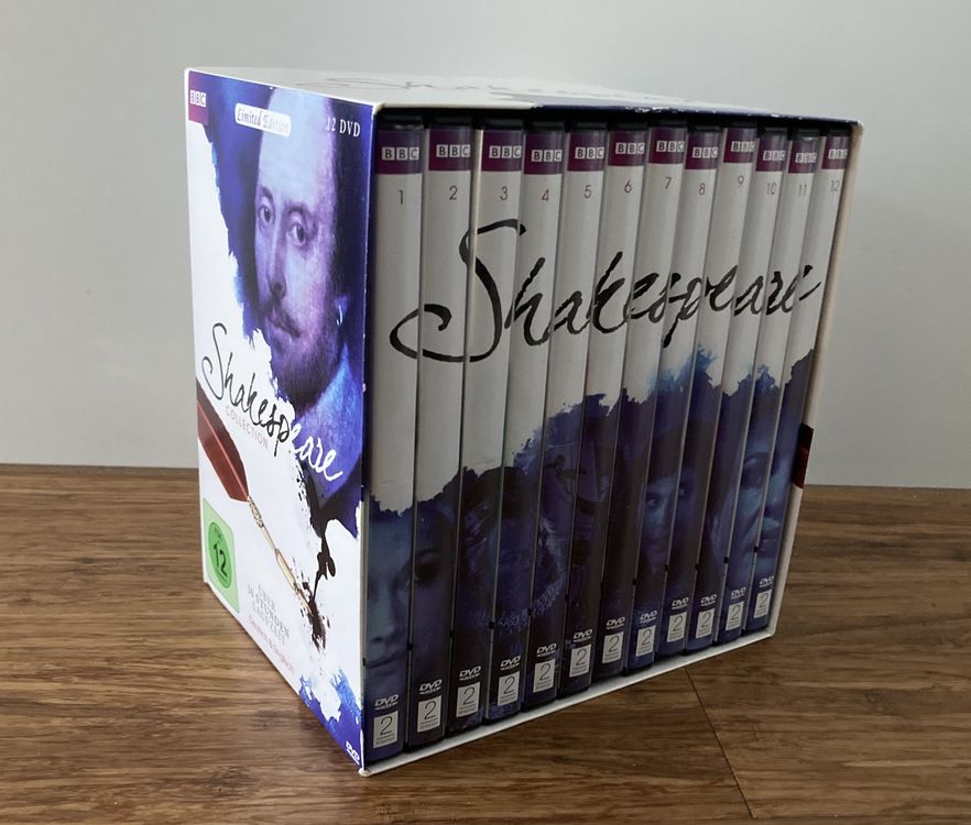 Shakespeare Collection 12 DVD 30 Stunden Laufzeit | Kaufen auf Ricardo