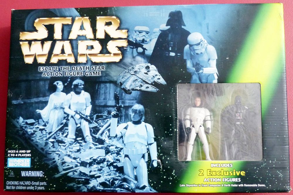 STAR WARS ESCAPE DEATH STAR ACTION FIGURE GAME 1998 (Neu (gemäss ...
