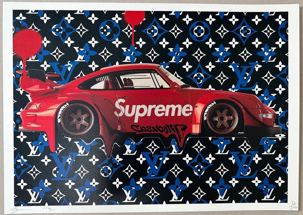 Death: Vuitton Supreme Porsche 911, signiert 78/100 (Neu (gemäss ...