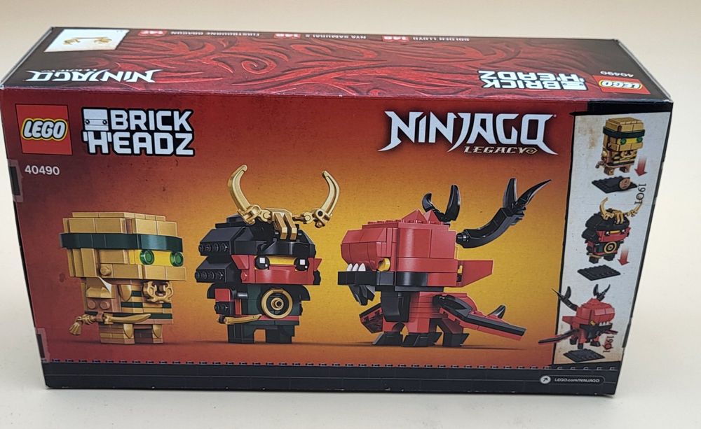 LEGO® 40490 Ninjago 10 BrickHeadz NEU & OVP (Neu und originalverpackt ...