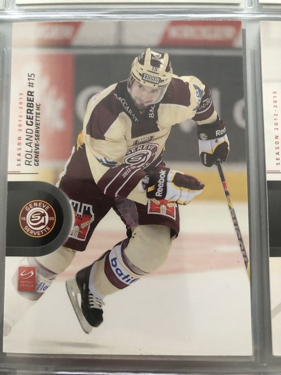 Roland Gerber Genf Servette Hockey Card | Kaufen auf Ricardo