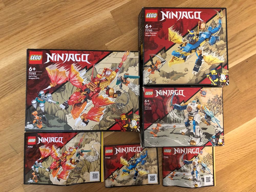 3x LEGO Ninjago (71760 / 71761 / 71762) | Kaufen auf Ricardo