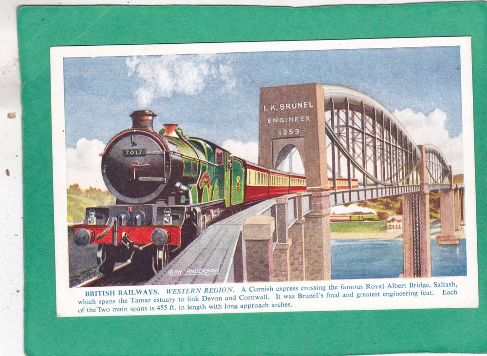 England Kitsch British Railways Royal Albert Bridge Bahn (Gebraucht) in ...