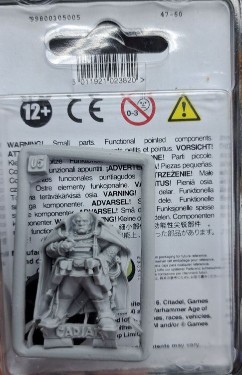 Warhammer 40'000 Citadel Finecast Lord Castellan Creed (Neu und ...