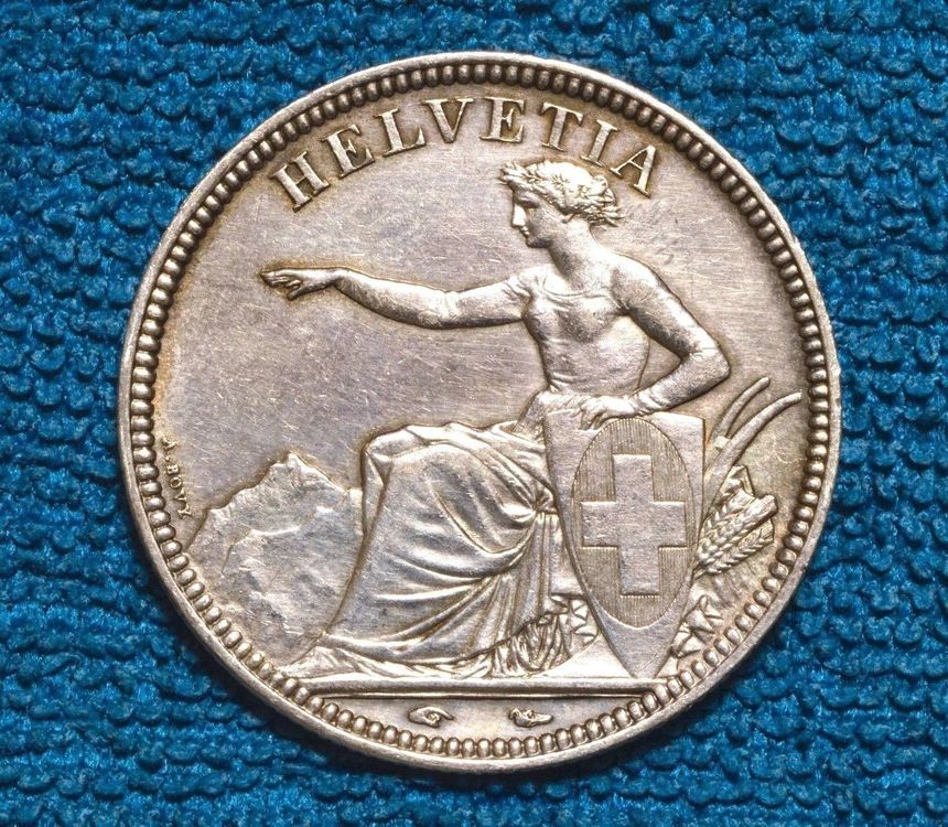 5 Franken 1850 (Gebraucht) in Oberglatt ZH für CHF 420 – mit Lieferung auf Ricardo kaufen