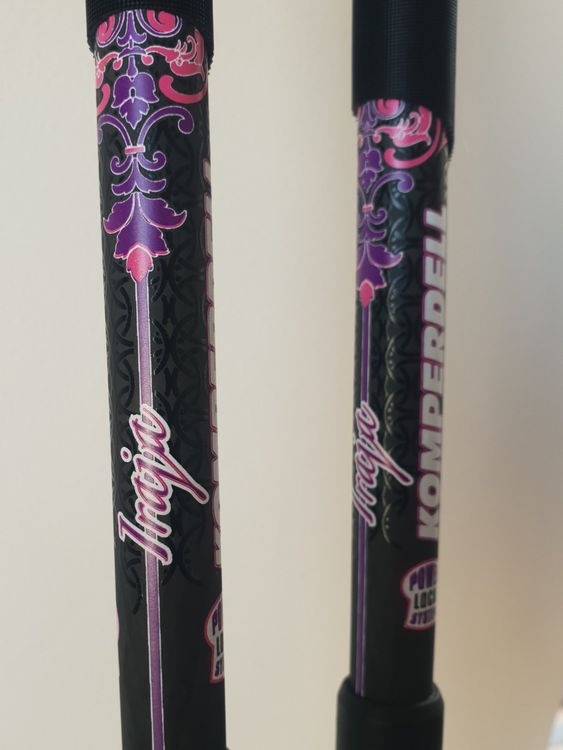 🐸 KOMPERDELL Ladies C3 Carbon Power Lock Iraja Wanderstöcke (Gebraucht ...