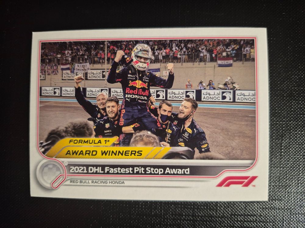 Red Bull Racing F1 Team Award Winners Topps 2022 (Gebraucht) in Treiten ...
