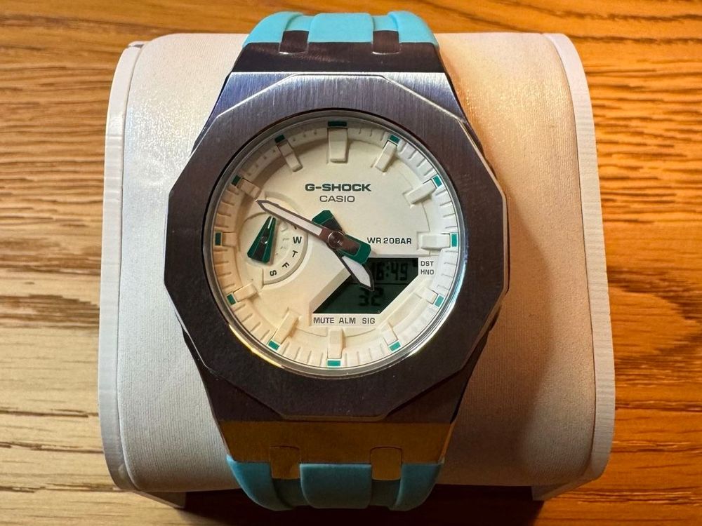 Casio G Shock Casioak MOD Tiffany Blue (Neu und originalverpackt) in ...