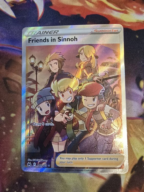 Carte Pokémon Friends in Sinnoh - État parfait! Rare! (Neuf (Voir ...
