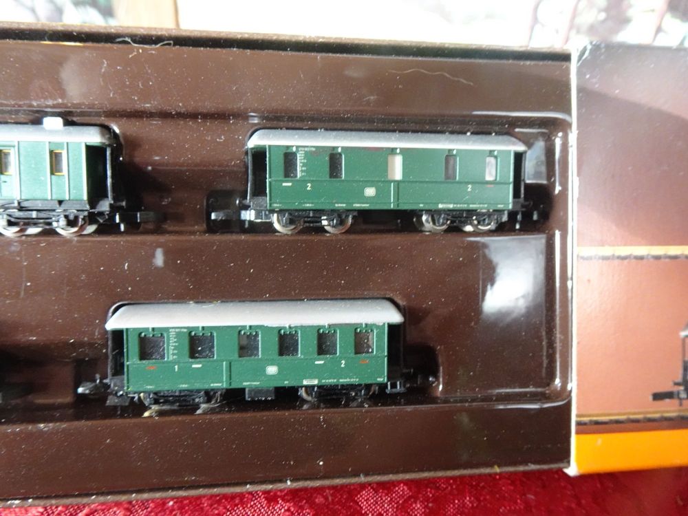 Märklin 8768 2 DB Personen-/2 Postwagen Spur Z/int 37 | Kaufen auf Ricardo