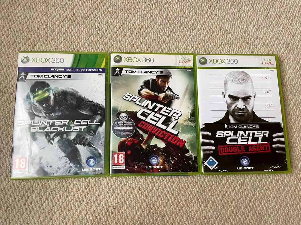 XBOX 360 Splinter Cell (Gebraucht) in Rorschacherberg für CHF 5 – mit ...