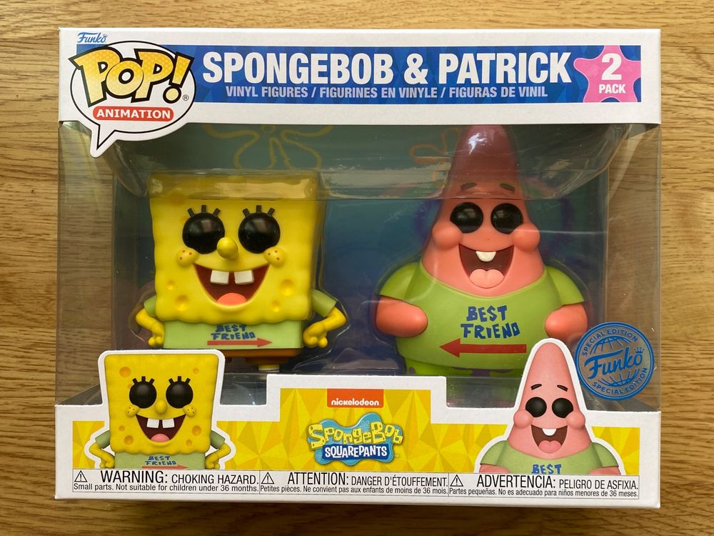 Funko Pop! Spongebob & Patrick Best Friends | Kaufen auf Ricardo