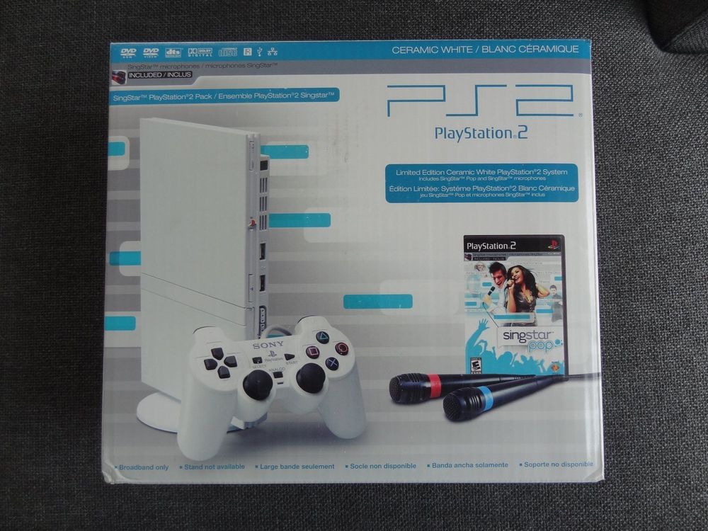 Playstation 2 PS2 Sing Star Pak Konsole US-NTSC NEU (Neu und ...