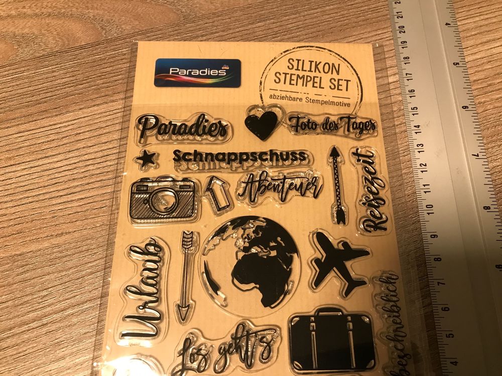 Stempel set Urlaub /Reisen -2- | Kaufen auf Ricardo