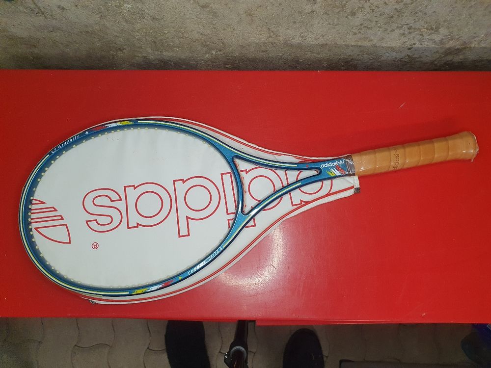 New Vintage Adidas Concept Delta 6 Tennis Racket | Kaufen auf Ricardo