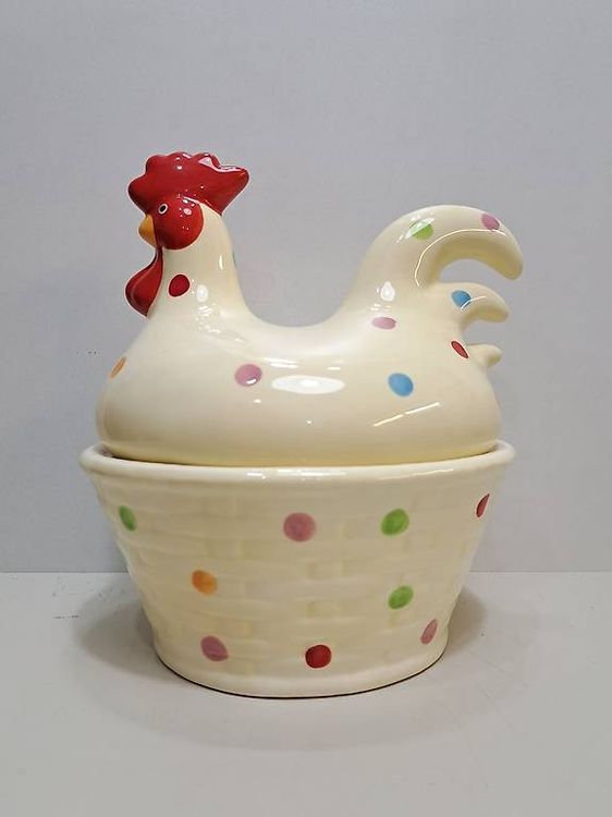 VINTAGE Keramik Deckeldose Huhn (Gebraucht) in Zürich für CHF 15 – nur ...