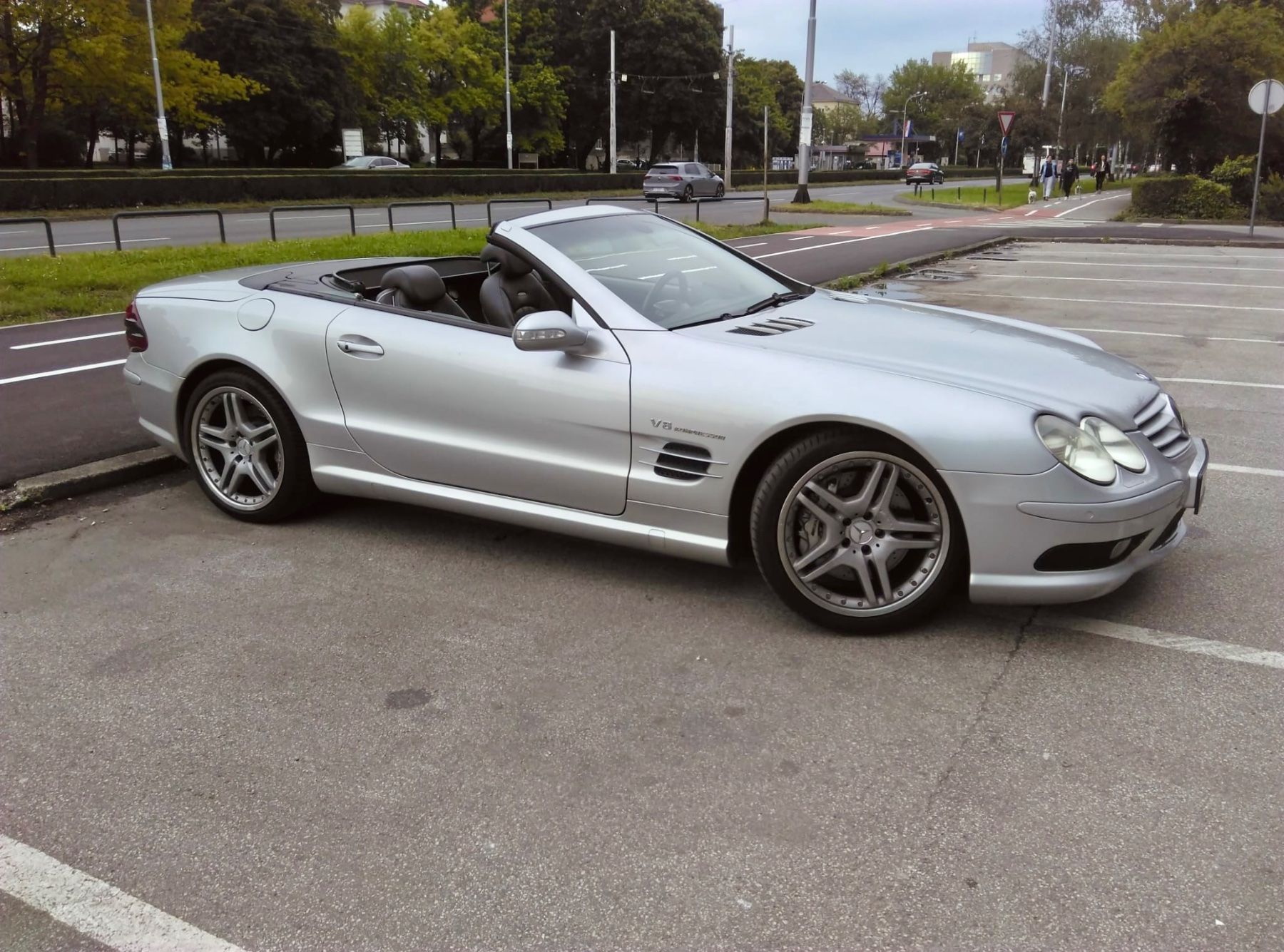 Mercedes-Benz SL 55 AMG (R230) – Werksseitig offene Vmax (Gebraucht) in ...