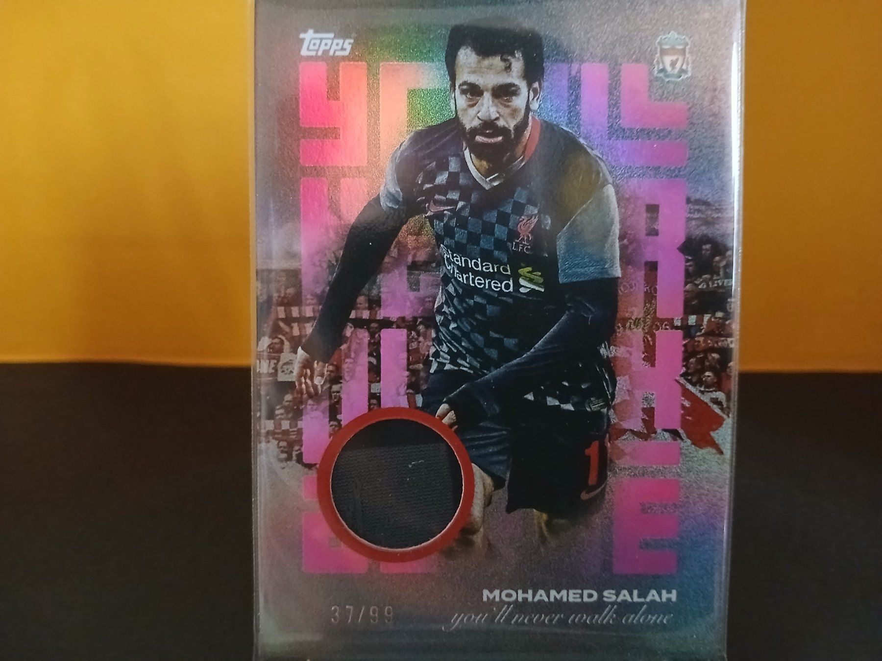 Topps Mohamed Salah Relic /99 (Neu (gemäss Beschreibung)) in ...
