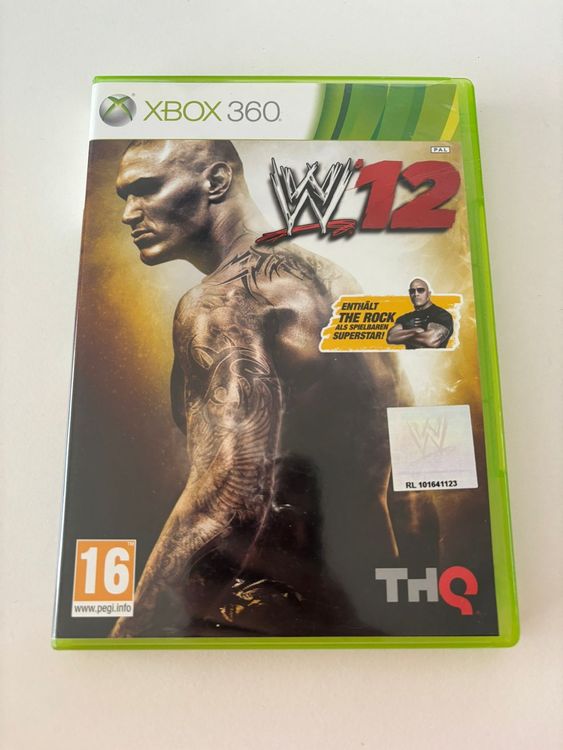 WWE12 (XBOX 360) (Gebraucht) in Herisau für CHF 5 – mit Lieferung auf Ricardo kaufen