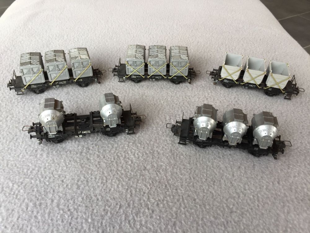 Trix Express 5x Container-Tragwagen (Gebraucht) in Kaltacker für CHF 38 ...