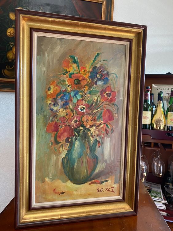 Gemälde / Öl auf Leinwand / Stillleben | Kaufen auf Ricardo