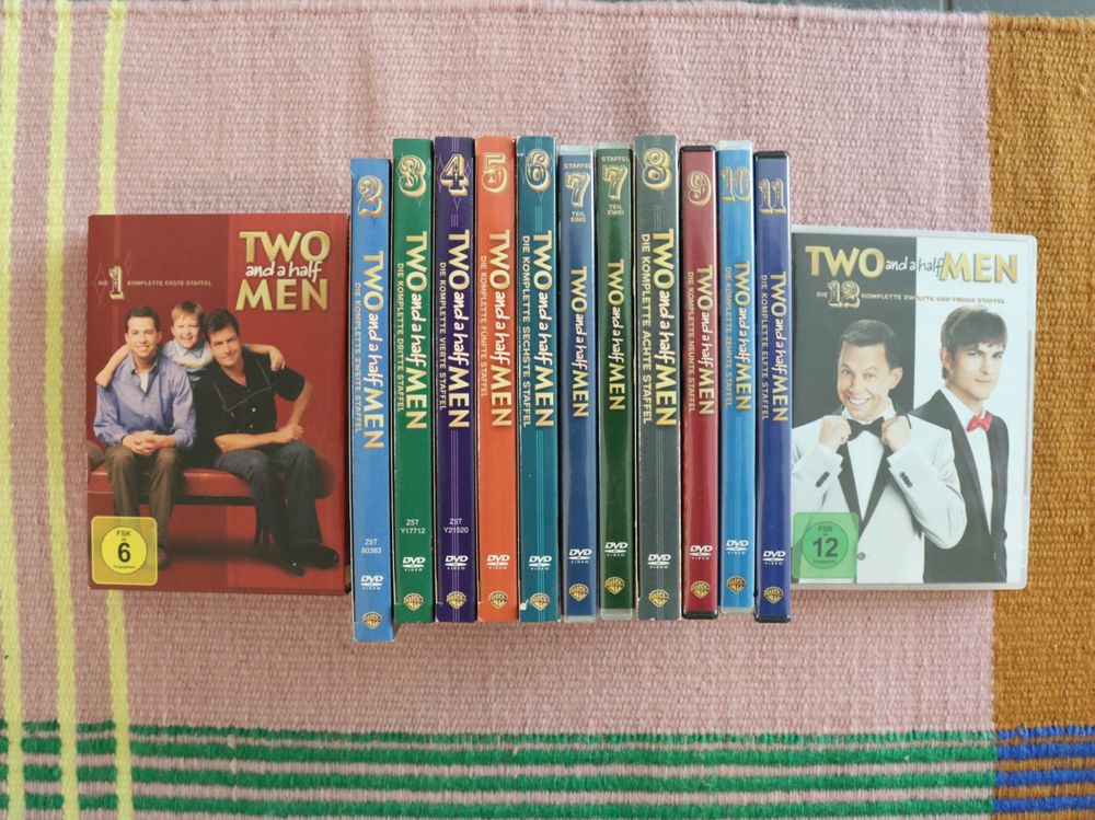 Two and a half men / alle Staffeln komplett 1-12 / DVD (Gebraucht) in ...
