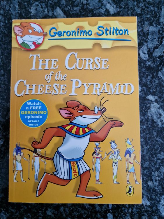 Geronimo Stilton/The curse of the cheese pyramid/Englishbook | Kaufen ...