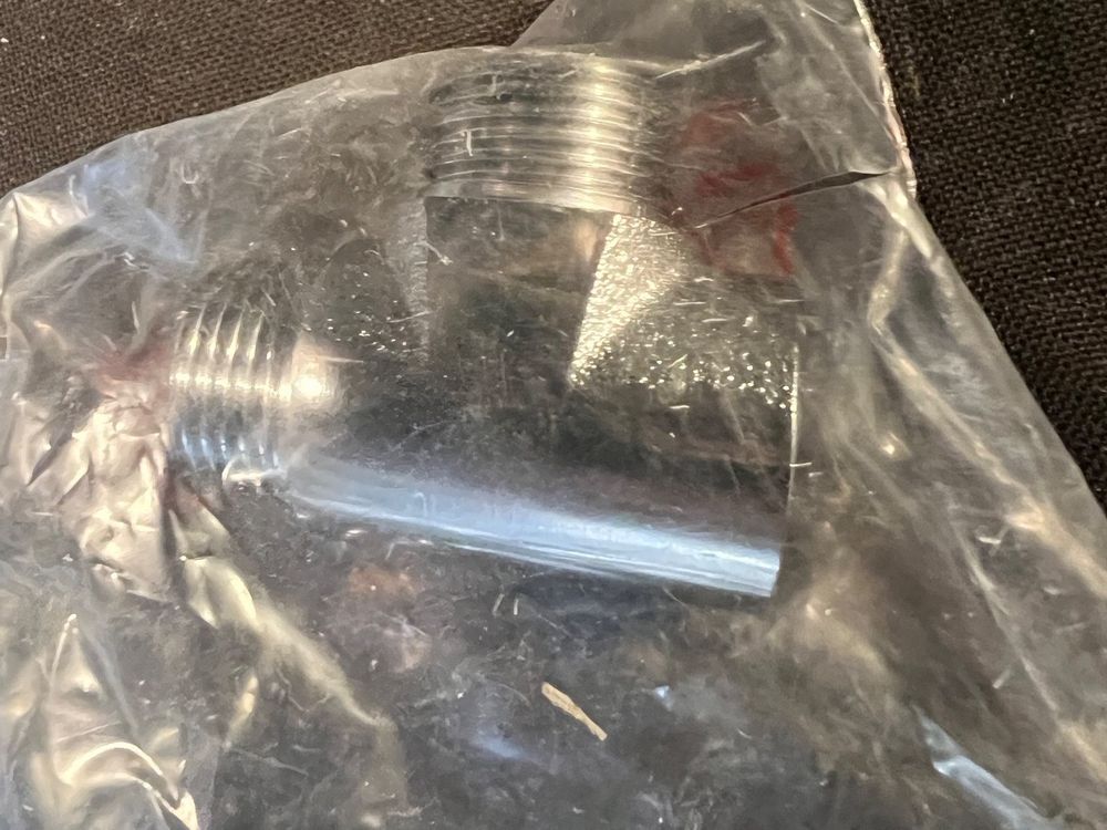 Teestück messing verchromt 3/8“ (Gebraucht) in Niederrohrdorf für CHF 12 – mit Lieferung auf ...