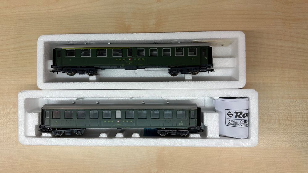 2er set Roco Personenwagen/Postwagen (Gebraucht) in Hombrechtikon für CHF 34 – mit Lieferung auf ...