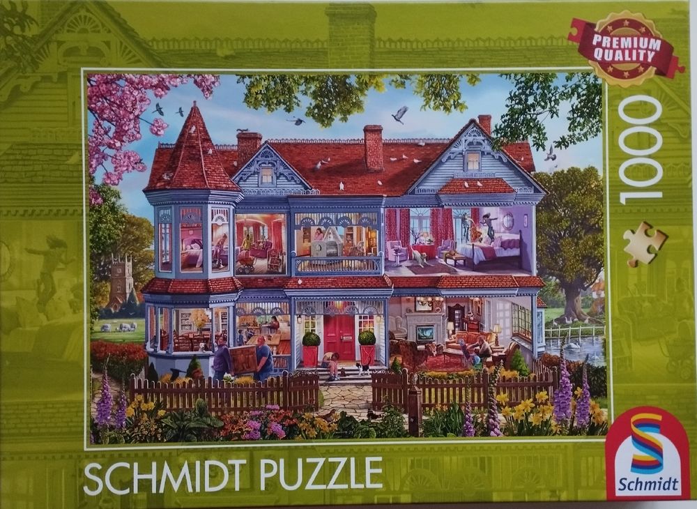 1000 Puzzle Schmidt, Haus im Frühling | Kaufen auf Ricardo