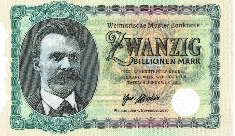 BRD 20 Billionen Mark Musterbanknote Polymer 2019 UNZ | Kaufen auf Ricardo