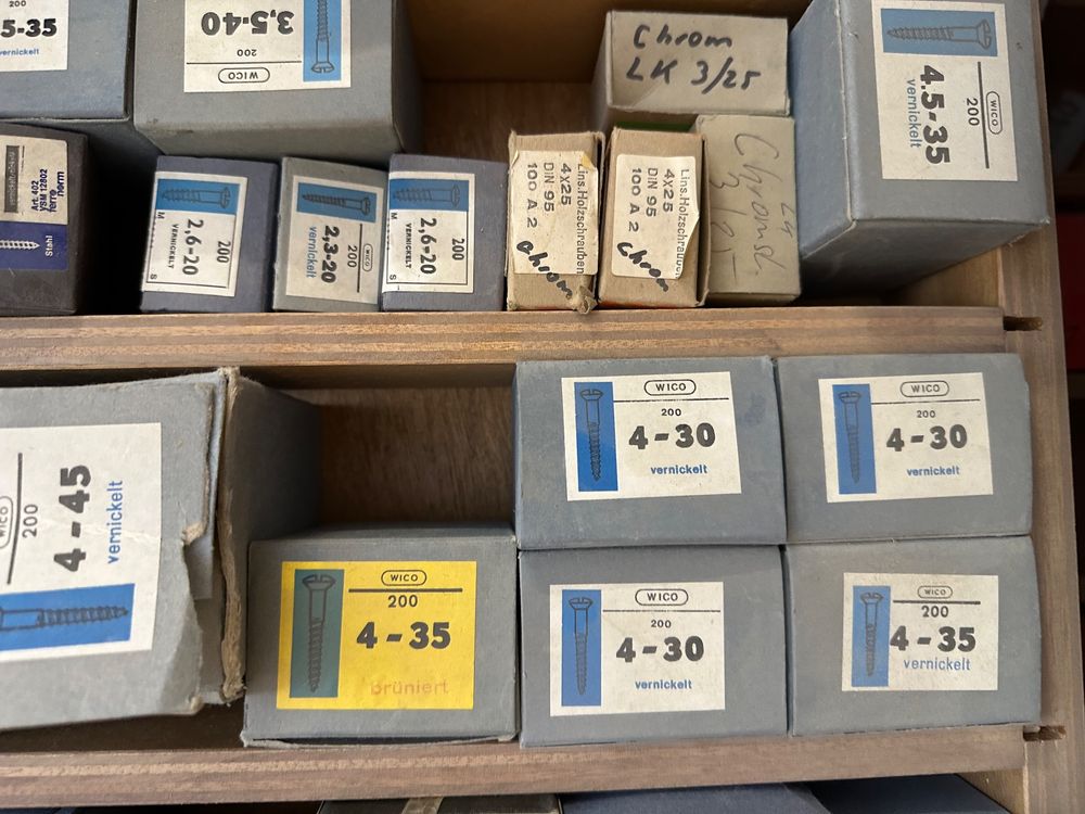 🔸 SCHRAUBEN DIV „SCHLITZ“ #5 AB 1.-!!! (Gebraucht) in Zürich für CHF 1 ...