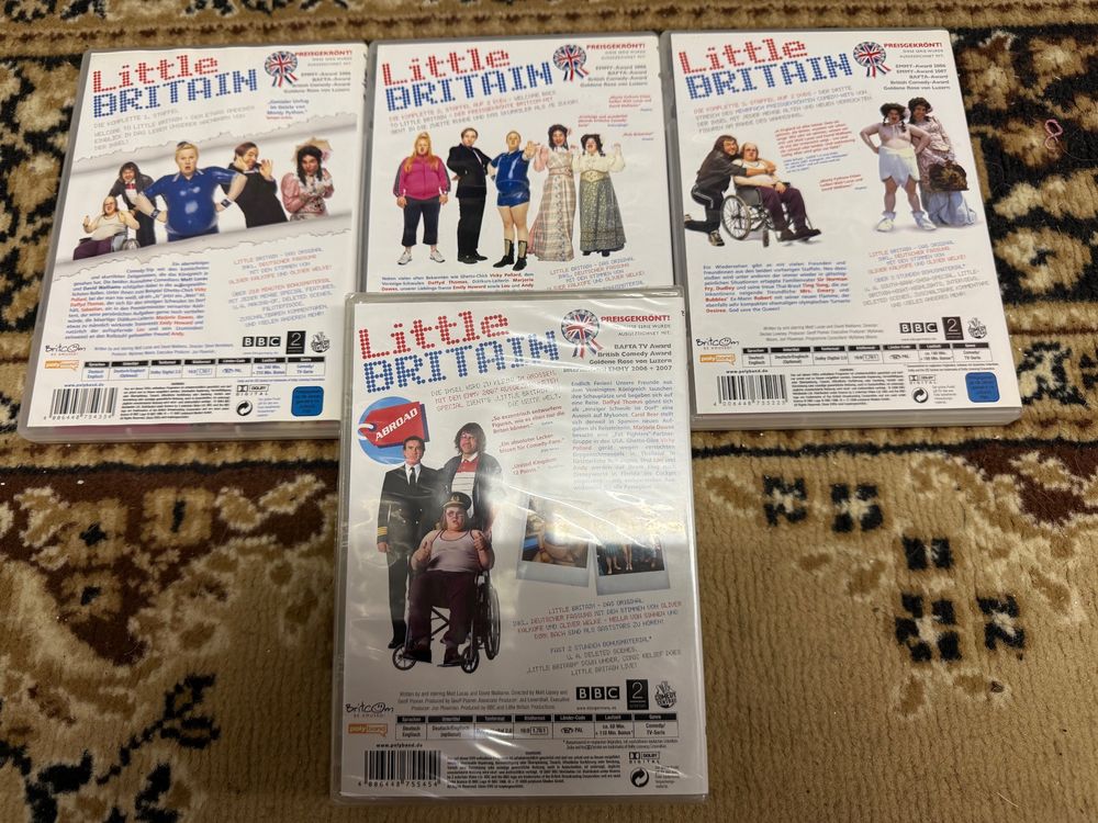 Little Britain - Staffel 1-3 + Abroad - DVD Box Set (Neu (gemäss ...