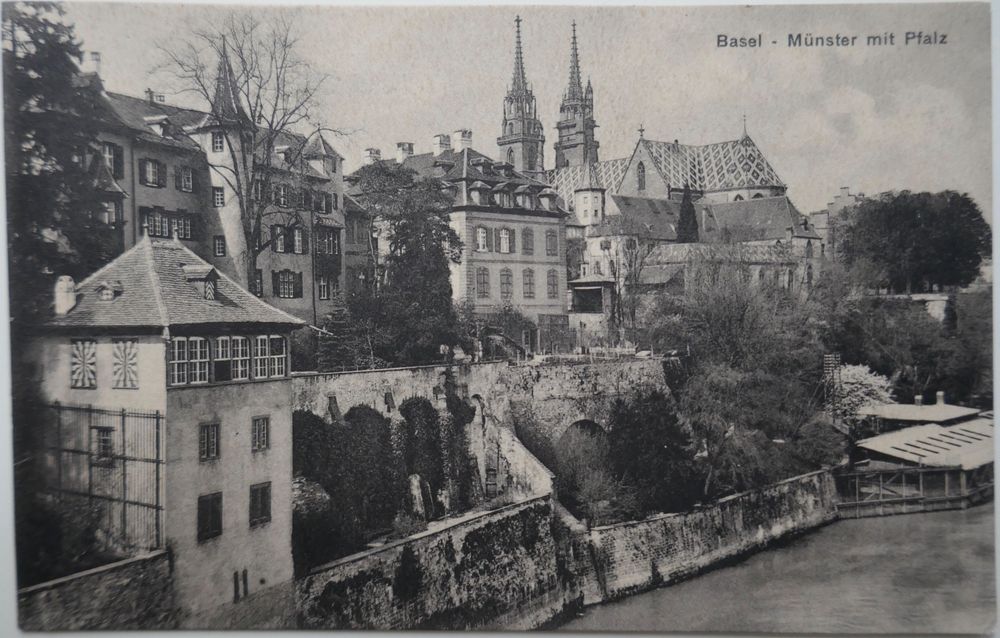Postkarte 1918 Basel mit Münster und Pfalz (Gebraucht) in Möhlin für CHF 4 – mit Lieferung auf ...