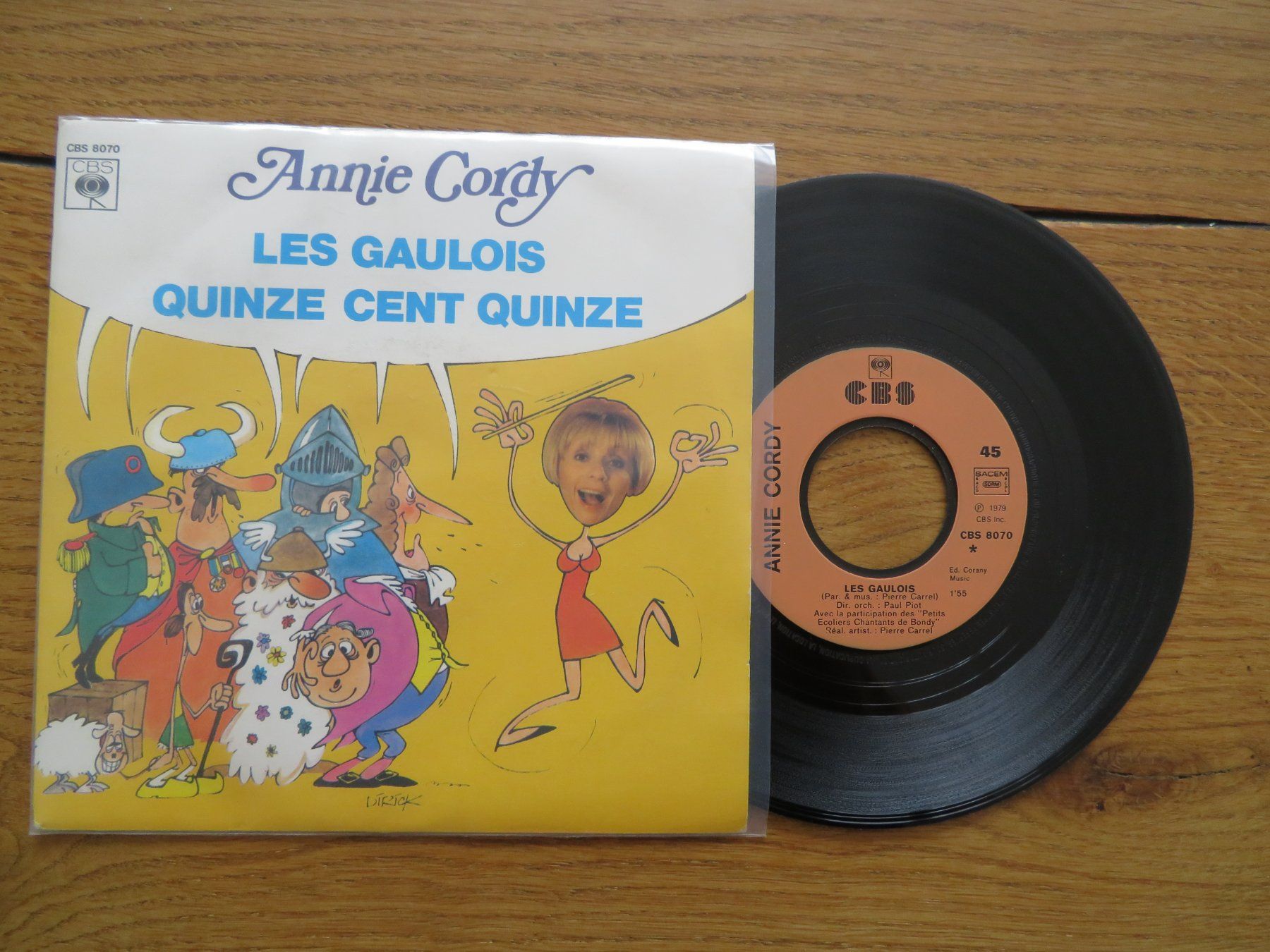 Annie Cordy - Les Gaulois / Quinzé Cent Quinzé - Vinyl Si... (Neu ...