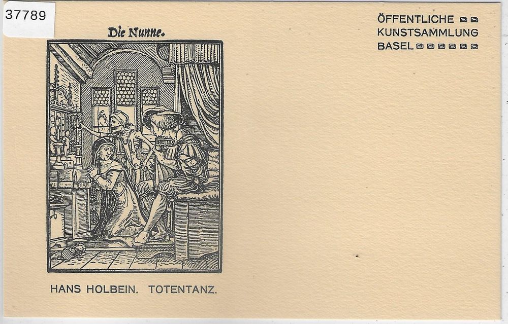 Basel - Hans Holbein - Totentanz - Die Nunne | Kaufen auf Ricardo