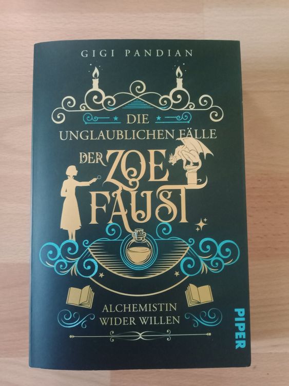 Gigi Pandian Zoe Faust Alchemistin wider Willen cosy Fantasy (Neu ...