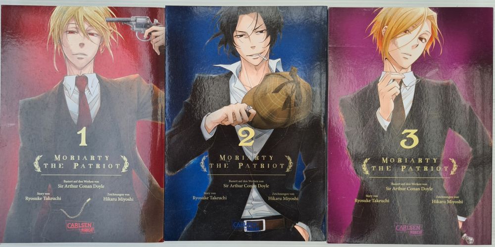Moriarty the Patriot 1 bis 3 Ryosuke Takeuchi Manga (Gebraucht) in ...