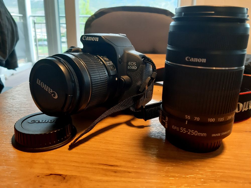 Canon EOS 650D + objectif & sac, parfait état | Kaufen auf Ricardo