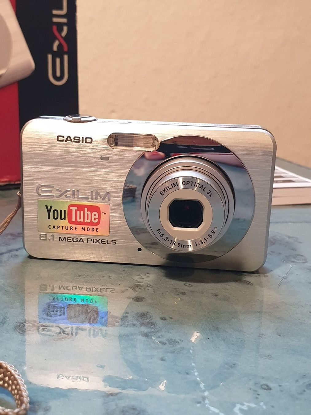 Casio Kamera EX-Z80 Exilim 8.1 Megapixels YOUTUBE capture (Gebraucht ...