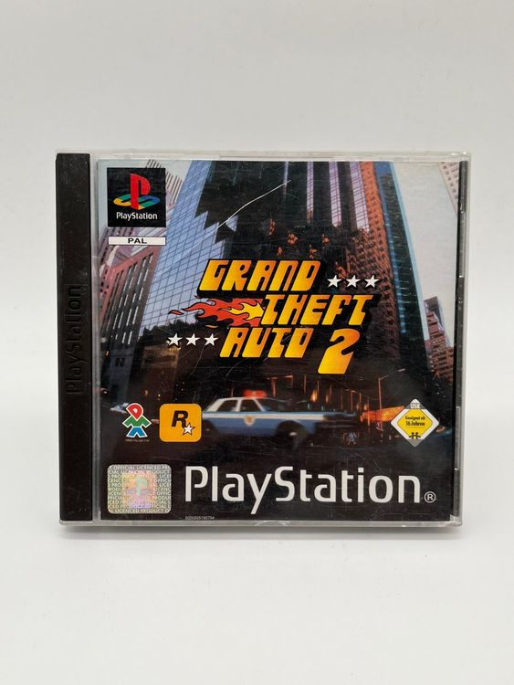 Grand Theft Auto GTA 2 PS1 Konami Playstation Sony OVP (Gebraucht) in ...