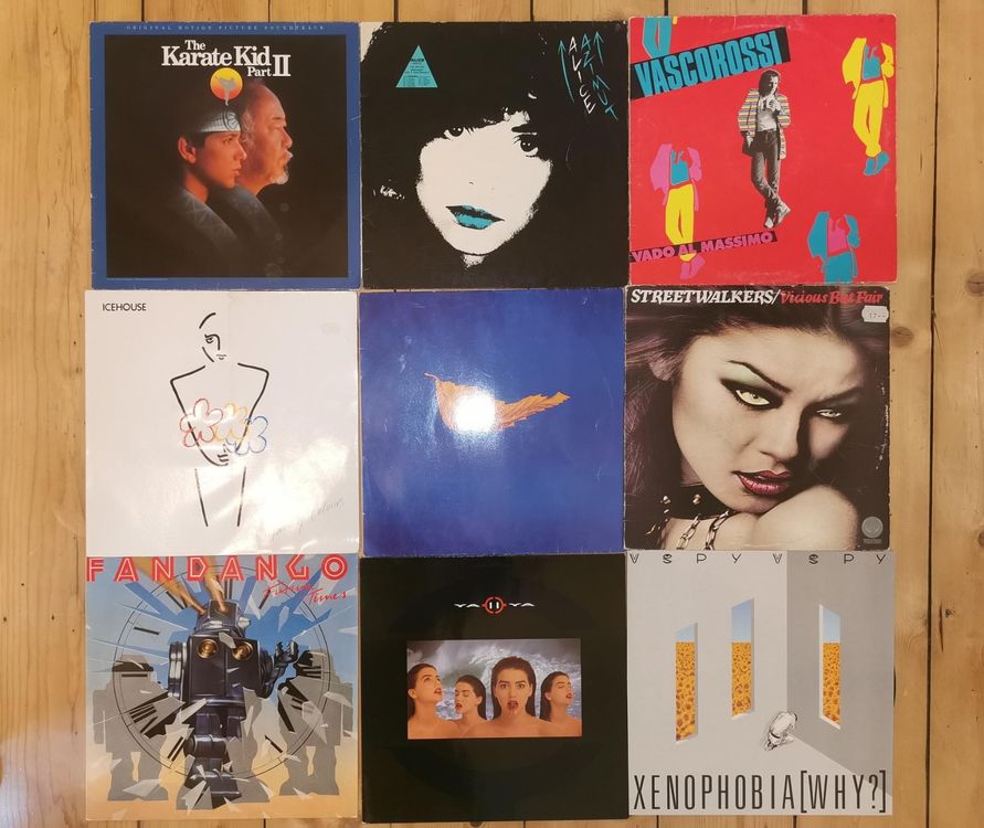 Mixed Vinyl / Schallplatten Paket: Rock, Pop, Folk, New Wave (Gebraucht ...