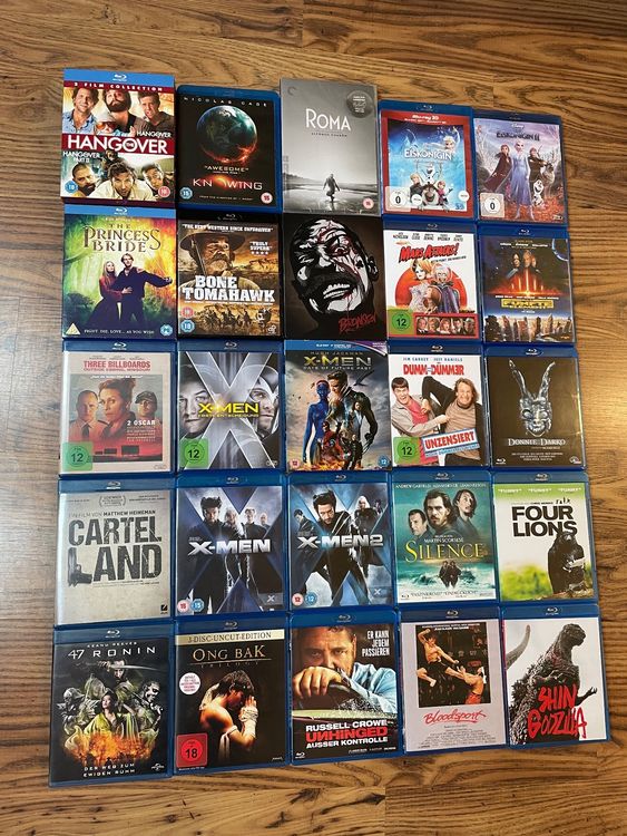 Blu-ray-Sammlung (28 Filme!) (Gebraucht) in Winterthur für CHF 32 – mit Lieferung auf Ricardo kaufen