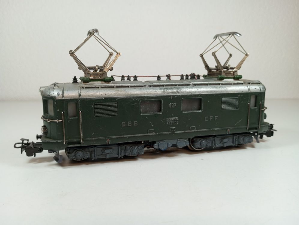 Märklin: RES 800, Lokomotive Re 4/4 I SBB CFF (Gebraucht) in Fontaines NE für CHF 82 – mit ...